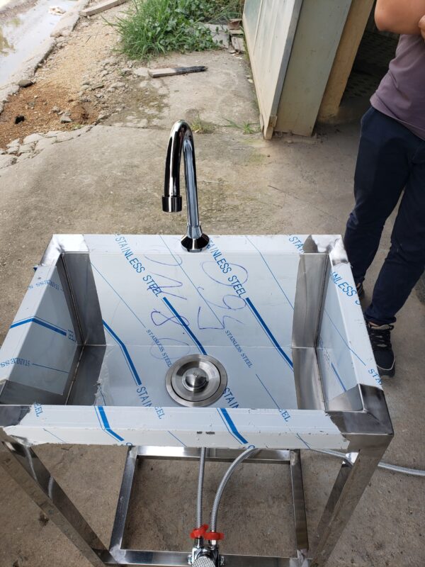 Bồn rửa tay inox có thiết kế đơn giản nhất giá rẻ nhất